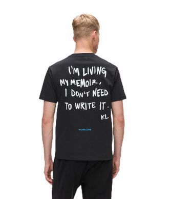 Karl Lagerfeld Regular karlism Tee, Black, S