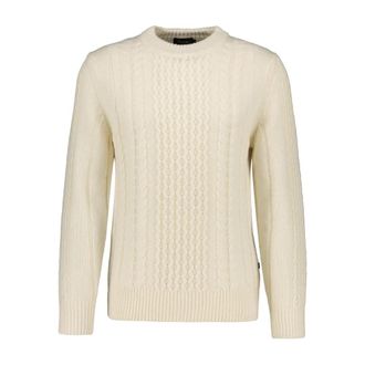 Maerz Rundhals-Strickware - - Knitwear - Herren - Beige - 3XL