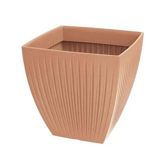 Prosperplast Blumentopf Latia Square MIDL, &Oslash;30 x 30 cm, Terrakotta