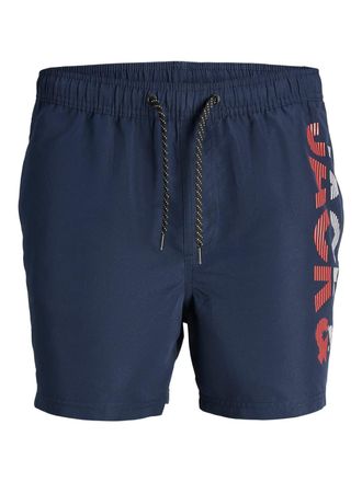 Jack & Jones Jpstmaui Jjswim Splice Logo AKM Sn Pls