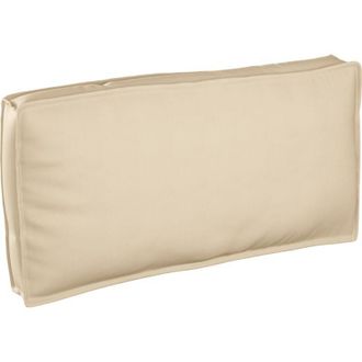 vidaXL vidaXL Palettenkissen f&uuml;r Sitz/R&uuml;ckenlehne Beige 120x60x12 cm Oxford-Stoff