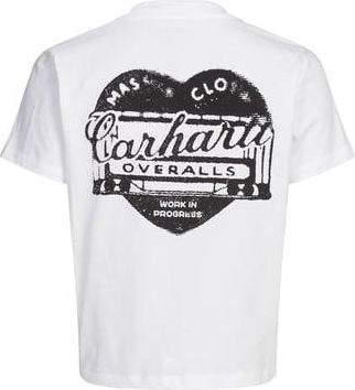 Carhartt Work in Progress T-shirt imprim&eacute; &agrave; col rond en coton