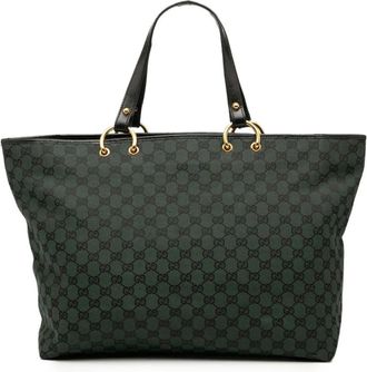 Gucci 2000-2015 Shopper aus GG-Canvas - Grün