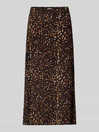 Ichi Midirock aus Viskose im Allover-Look Modell MARRAKECH