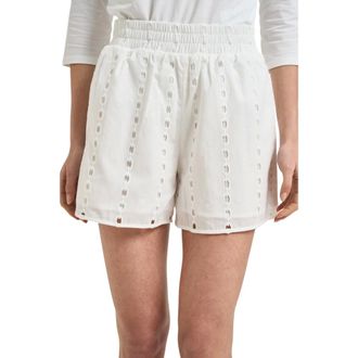 Anine Bing Damen, Shorts, Wei&szlig;, SGr&ouml;&szlig;e