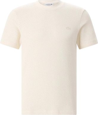 Lacoste Homme, Tops, Beige, Taille: XL T-shirt coupe regular