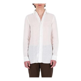 Finamore Gaeta Shirt - - Shirts - Herren - Wei&szlig; - 3XL
