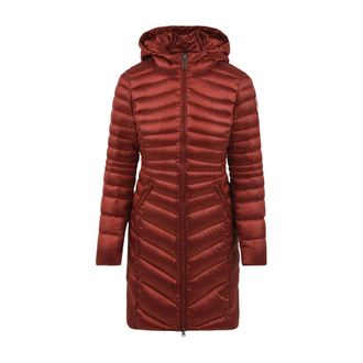 Bomboogie Stylischer burgunderroter Damenmantel Cw3896 - - Coats - Damen - Braun - S