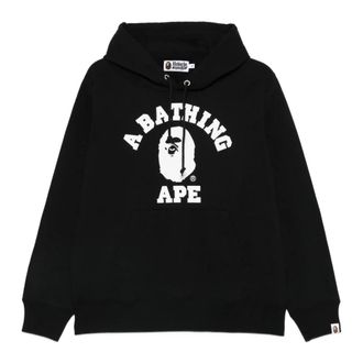 A Bathing Ape A Bathing Ape, Homme, Sweatshirts et sweats &agrave; capuche, Noir, Taille: L Sweat &agrave; capuche College
