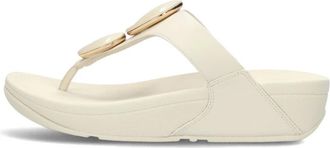 FitFlop Femme, Chaussures, Beige, Taille: 38 EU Lulu Marbled-Stone Toe-Post