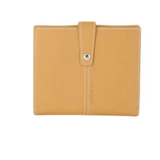 Loewe Portefeuille bi-fold Pre-owned - Femme - Pre-owned - Brun - Taille: ONE Size