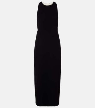 Toteme Robe longue en cady