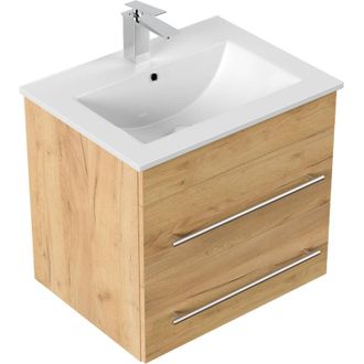 Magnolia Home Badm&ouml;bel Milet SoftClose eiche gold