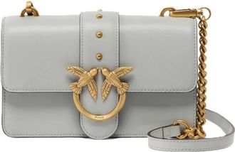 Pinko Pinko, Femme, Sacs, Gris, Taille: ONE Size Love Bag