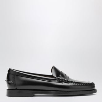 Sebago Schwarze Classic Dan Loafer aus Leder