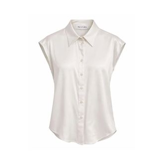 Sand Copenhagen Sand, Damen, Blusen & Hemden, Wei&szlig;, XLGr&ouml;&szlig;e