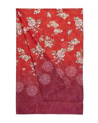 Bassetti ESPERIDI Foulard aus 100% Baumwolle in der Farbe Rot R1, Ma&szlig;e: 270x270 cm - 9333364