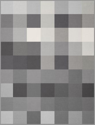 BIEDERLACK Plaid Cotton Home 14 | Check Coal - 150 x 200