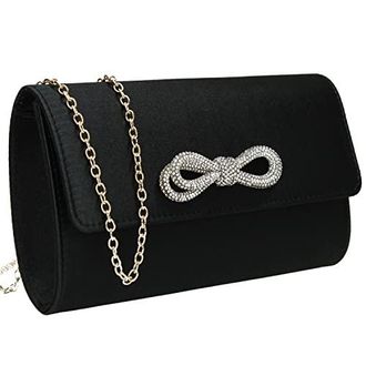 Swankyswans Daphne, Pochette Femme, Noir, Taille Unique