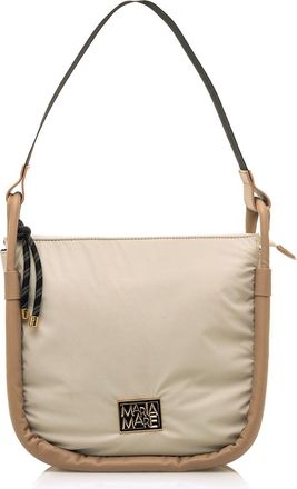 Mariamare Damen Schnur Tasche, Nalon Creme