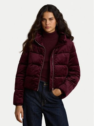 Lauren Ralph Lauren Winterjacke 297P23453002 Dunkelrot Regular Fit