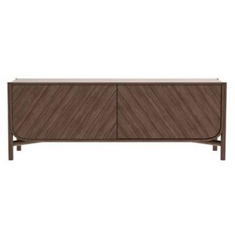 Hartô Buffet Marius - Bois naturel - MDF plaqué noyer - Designer Pierre-François Dubois