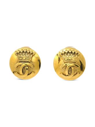 Chanel boucles doreilles à clip (1996)