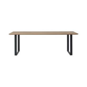 MUUTO Table rectangulaire 70/70 OUTDOOR - Bois naturel - Acajou Sapelli FSC - Designer Taf Architects