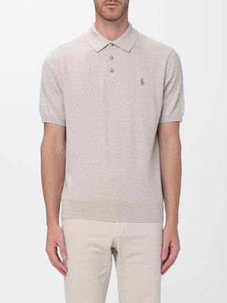 Polo Ralph Lauren Polo en maille de coton &agrave; manches courtes avec logo Poney brod&eacute;