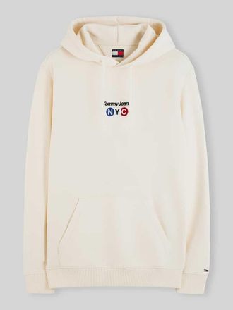 Tommy Jeans Relaxed Fit Hoodie aus reiner Baumwolle