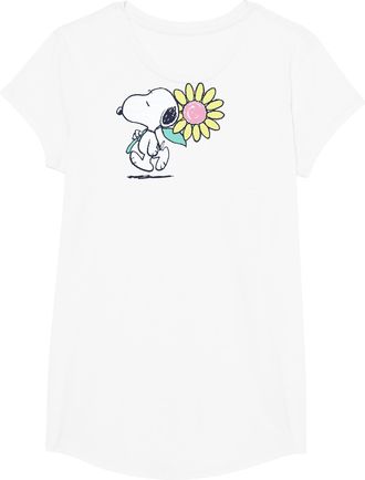 Peanuts Snoopy Rosa G&auml;nsebl&uuml;mchen T-Shirt