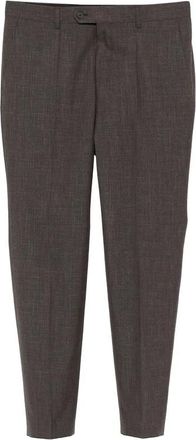 HUGO BOSS Homme, Pantalons, Brun, Taille: L Pantalon de costume slim en m&eacute;lange de laine