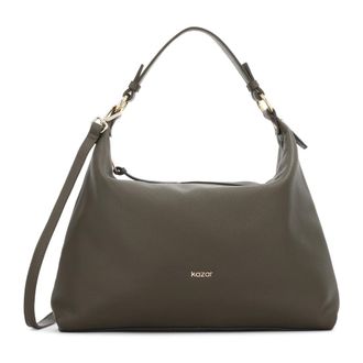 Kazar Olive weiche Ledertasche - - Bags - Damen - Gr&uuml;n - ONE SIZE