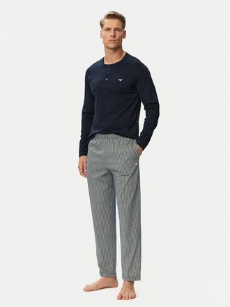 Emporio Armani Pyjama EM003782 AF25040 MB681 Dunkelblau Regular Fit