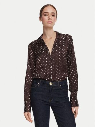 Guess Hemd W6YH23 W2946 Braun Regular Fit