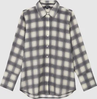 Rails Chemise Bishop Onyx Taupe