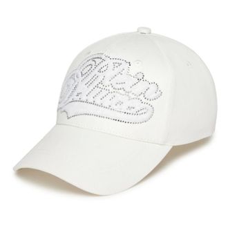 Philipp Plein unisex, Accessoires, Blanc, Taille: ONE Size Casquette de baseball de luxe