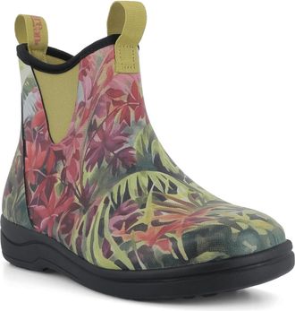 Green Comfort Gummistiefel Damen Halbhoch 36 | Wasserdicht Gummistiefel Damen Kurz für Outdoor und Garten