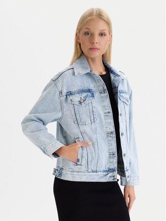 Beverly Hills Polo Club Jeansjacke W126-BHLJT-1003-22D Blau Relaxed Fit