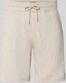 HUGO BOSS Sweatshorts mit Tunnelzug aus reiner Baumwolle