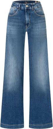 M.A.C Rich Palazzo - - Jeans - Damen - Blau - XL L30