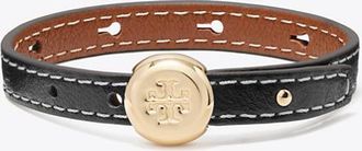 Tory Burch Icon Lederarmband