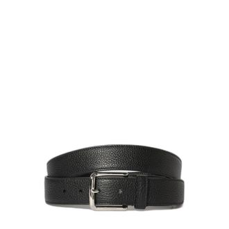Churchs Ceinture en cuir grain&eacute; - unisex - Accessoires - Noir - Taille: 105 CM