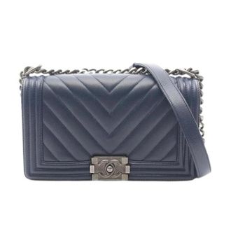 Chanel Pre-owned Vintage Schultertasche - - Pre-owned - Damen - Blau - ONE SIZE