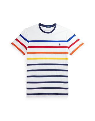 Ralph Lauren CUSTOM SLIM FIT STRIPED CREWNECK T-SHIRT