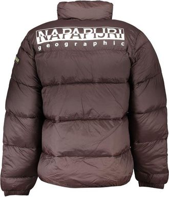 Napapijri Recycled Polyamide Quilted Down Jacket - Brown