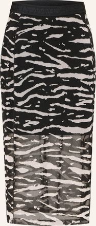 Marc Cain Mesh-Rock schwarz