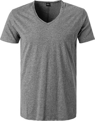 Replay Herren T-Shirt grau Baumwolle