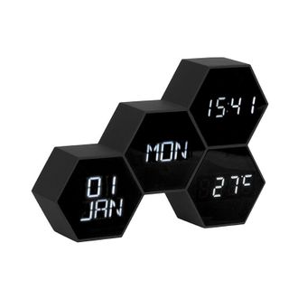Karlsson Horloge &agrave; poser Six in the mix - Hauteur 12 cm - PRESENT TIME