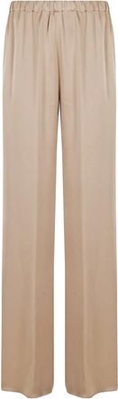 Antonelli Femme, Pantalons, Brun, Taille: 40 FR Wide Pantalons
